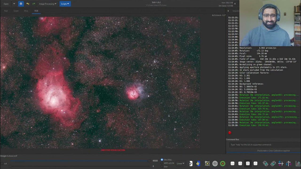 How to use SIRIL for Processing Astrophotography Images (Beginners ...