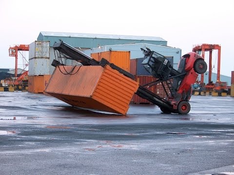 Craziest Forklift Accidents You'll EVER See!! Forklift Fails ...