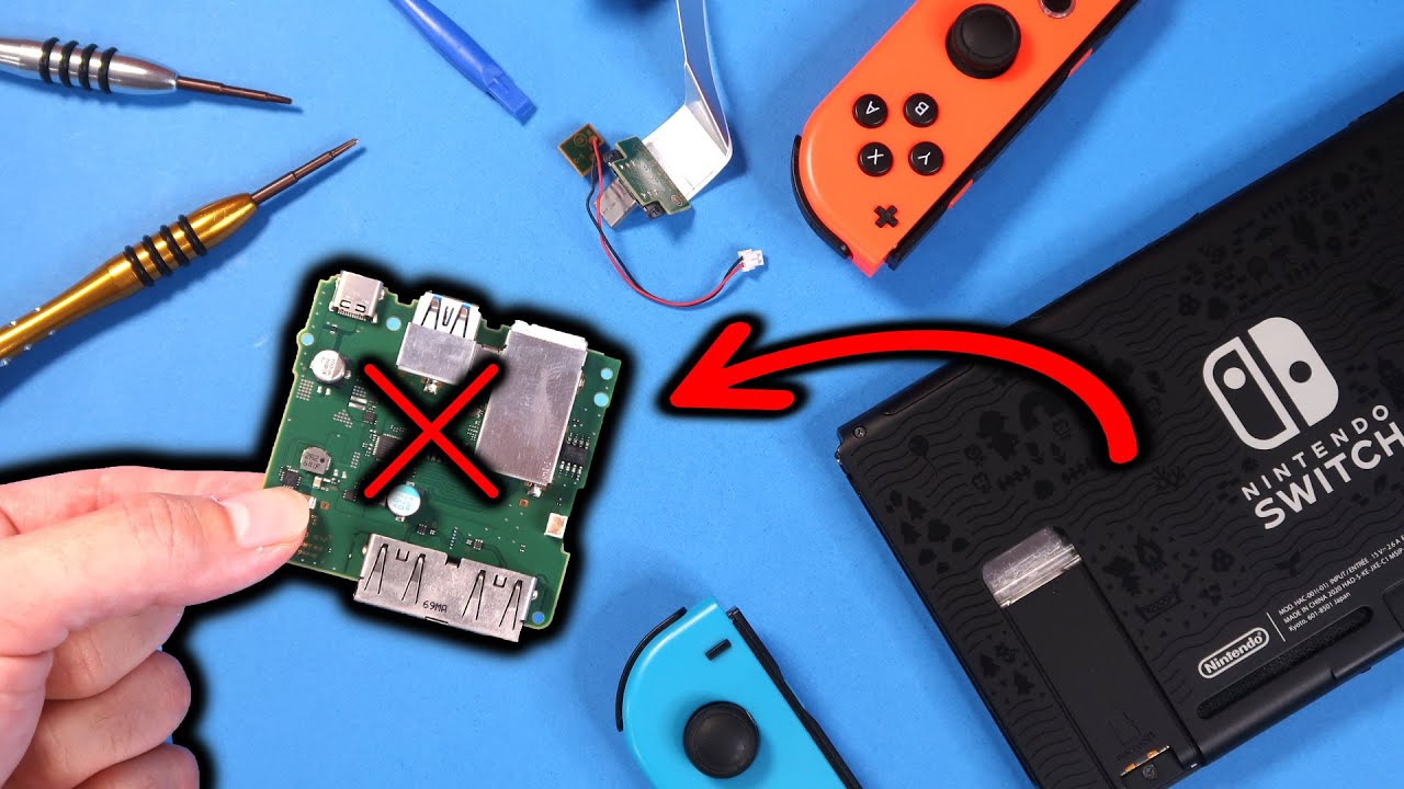 SE HA ROTO y NO FUNCIONA 👉 así reparé MI NINTENDO SWITCH - YouTube