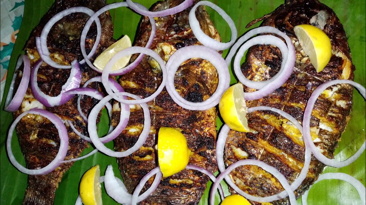 എളുപ്പത്തിൽ ഒരു മീൻ പൊളിച്ചത് /grilled fish / Aliza media - YouTube