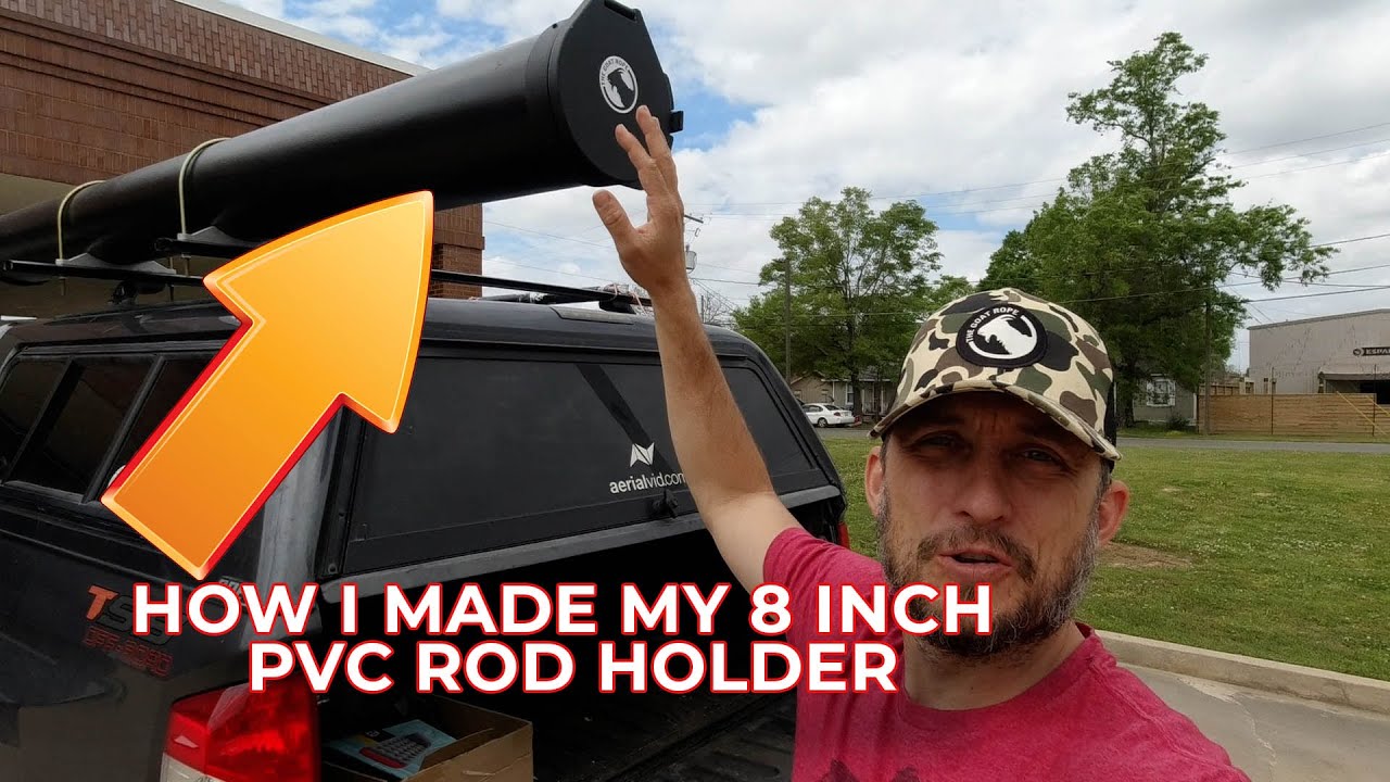 How to Build a Fishing Rod Holder and Install - YouTube