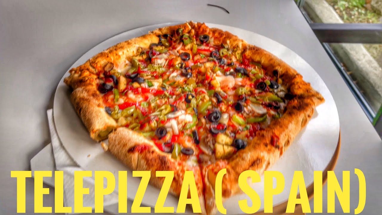 SPAINS 🇪🇸 Most FAMOUS Fast FOOD Restaurant -TELEPIZZA🍕| Spanish Fast ...