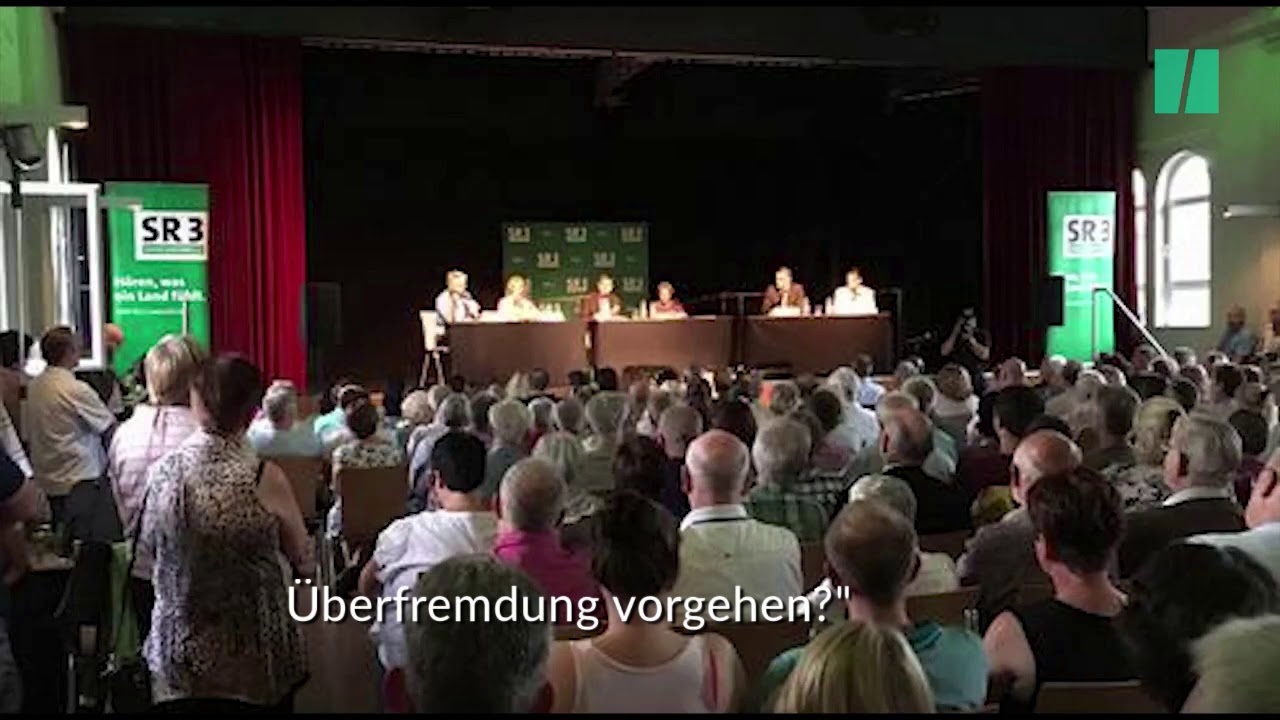 NPD-Kandidat möchte arabische Hausnummern abschaffen - YouTube