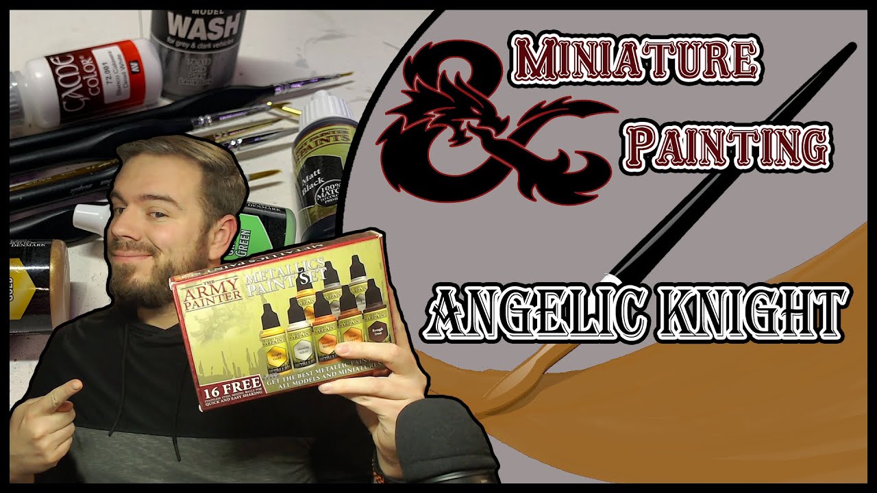 Miniature Painting: Angelic Knight - YouTube