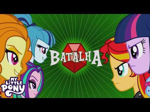 My Little Pony: Equestria Girls - 'Batalha' 🎸 (Clipe Oficial)