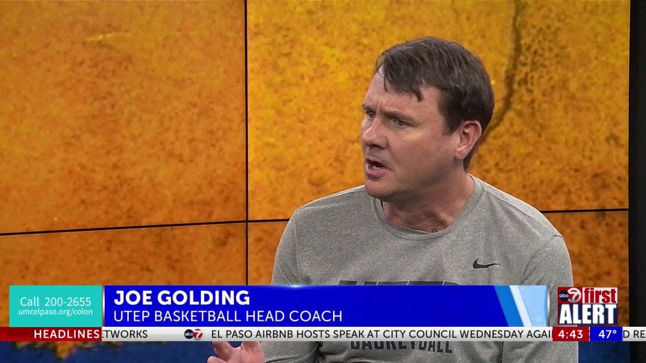 One-on-one with UTEP's Joe Golding; Miners set to play host to FIU ...