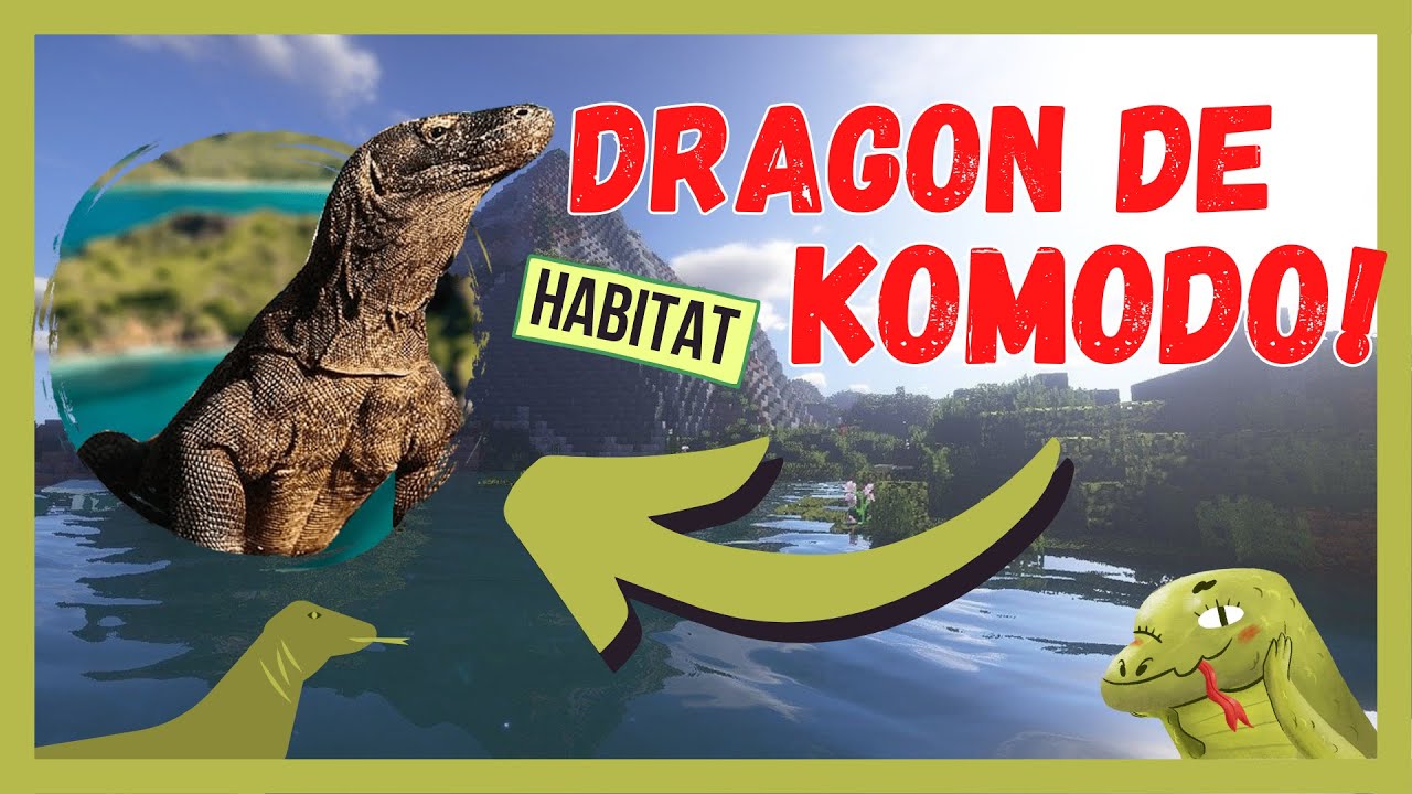 🐊DRAGÓN de komodo en MINECRAFT + datos curiosos (ZOO con mods) - YouTube