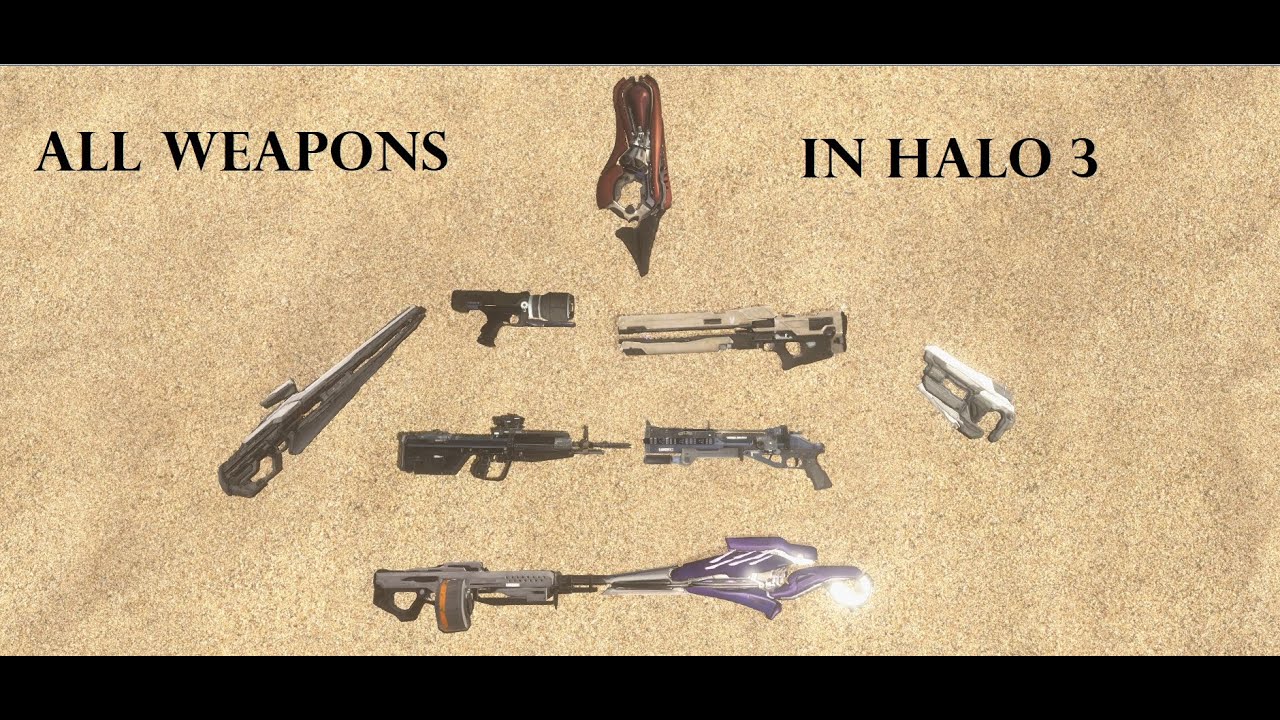 All guns in Halo 3 Update - Ported Animations and Promethean weapons ...