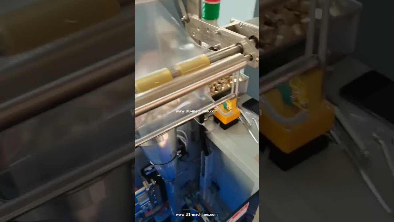 Manual feeding hardware parts vertical bag sachet packaging machine ...