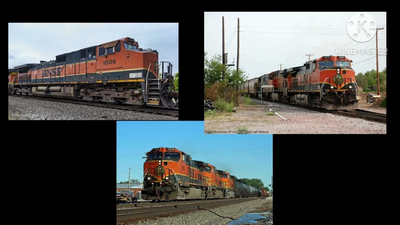 BNSF #1006/BNSF #1103/BNSF #989’s horns SFX - YouTube