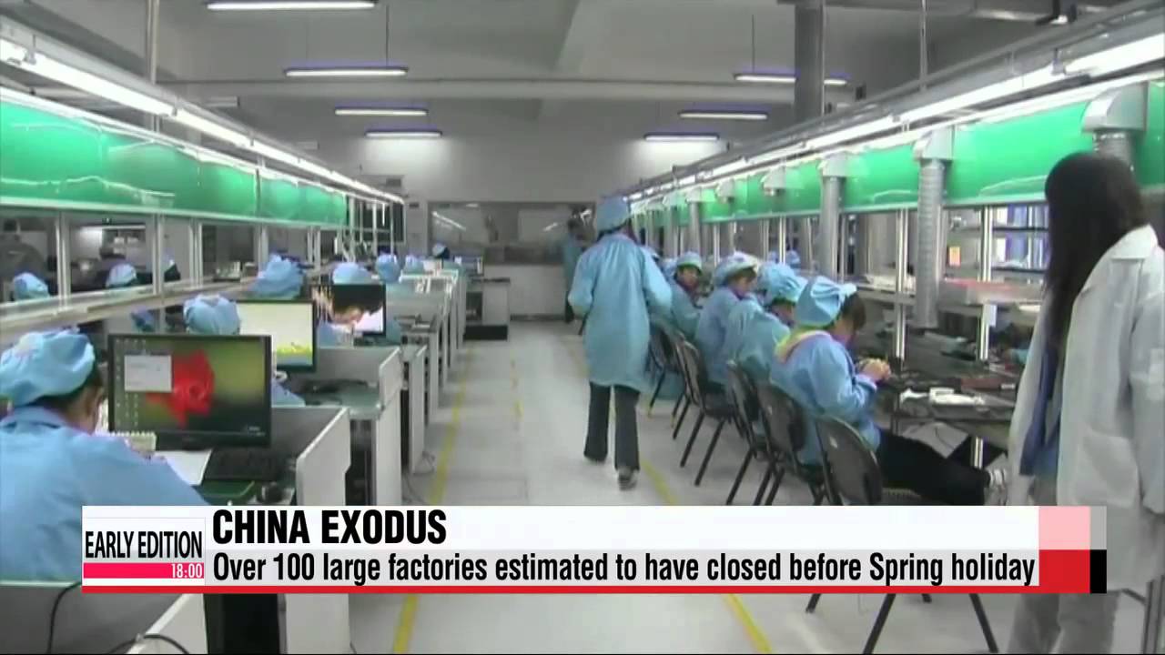 Global companies closing factories in China ′세계의 공장′ 중국에 부는 ′탈중국′ 바람 ...