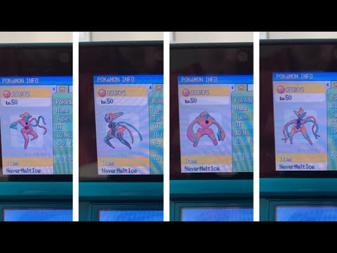 Revisiting Pokémon Platinum Special Events in 2023 - Deoxys Meteorites ...