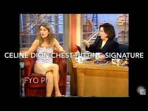 Celine Dion Chest Hitting Signature - YouTube
