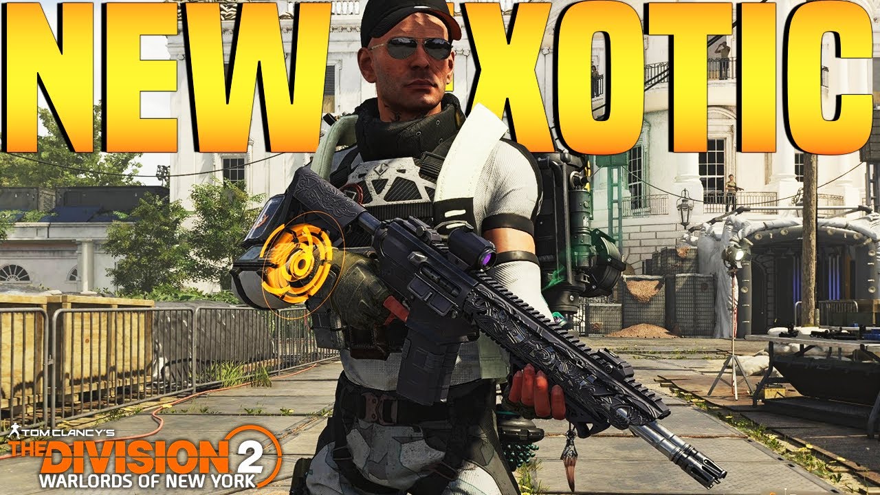 The Division 2 | NEW Raid Exotic Ravenous Rifle gameplay - YouTube