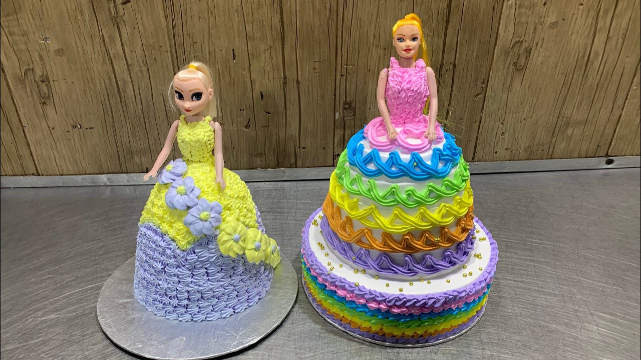 How to Make a Stunning Barbie Doll Cake | Step-by-Step Tutorial - YouTube