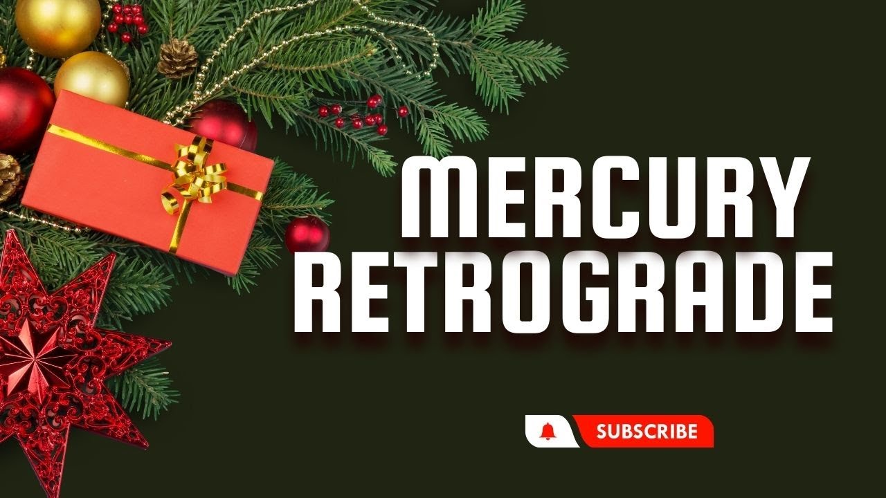 Mercury RETROGRADE 29 December to 18 January 2023 - YouTube