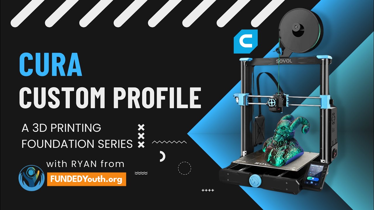 Cura Add Custom Profile - YouTube