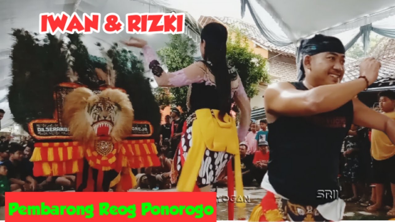 Aksi Keren Mas Iwan & Mas Rizki Pembarong Reog Ponorogo - YouTube