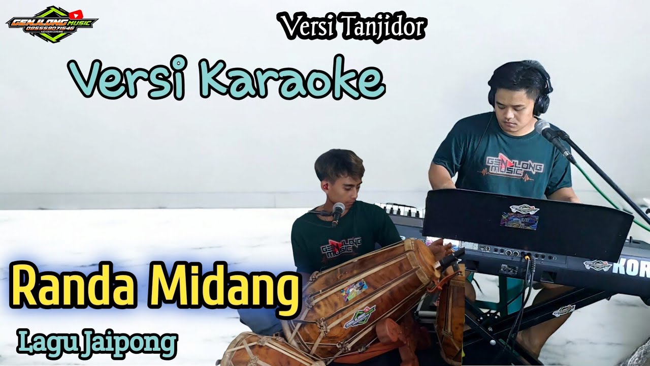 RANDA MIDANG || KARAOKE VERSI TANJIDOR - YouTube