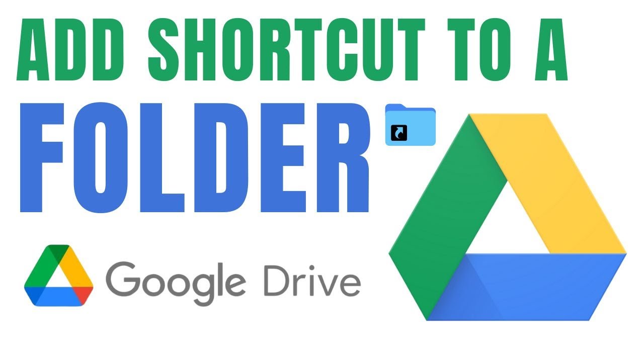 Add GOOGLE DRIVE Shortcuts to ANY Folder in SECONDS! - YouTube