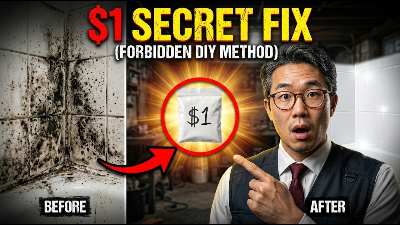 $1 Household Ingredient That Helps Clean Mold-Prone Areas - YouTube