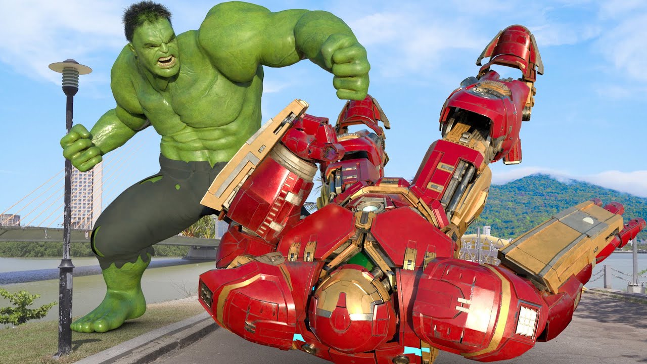 Transformers: The Last Knight - Hulk vs Iron Man Final Fight (2024) | Paramount Pictures [HD ...