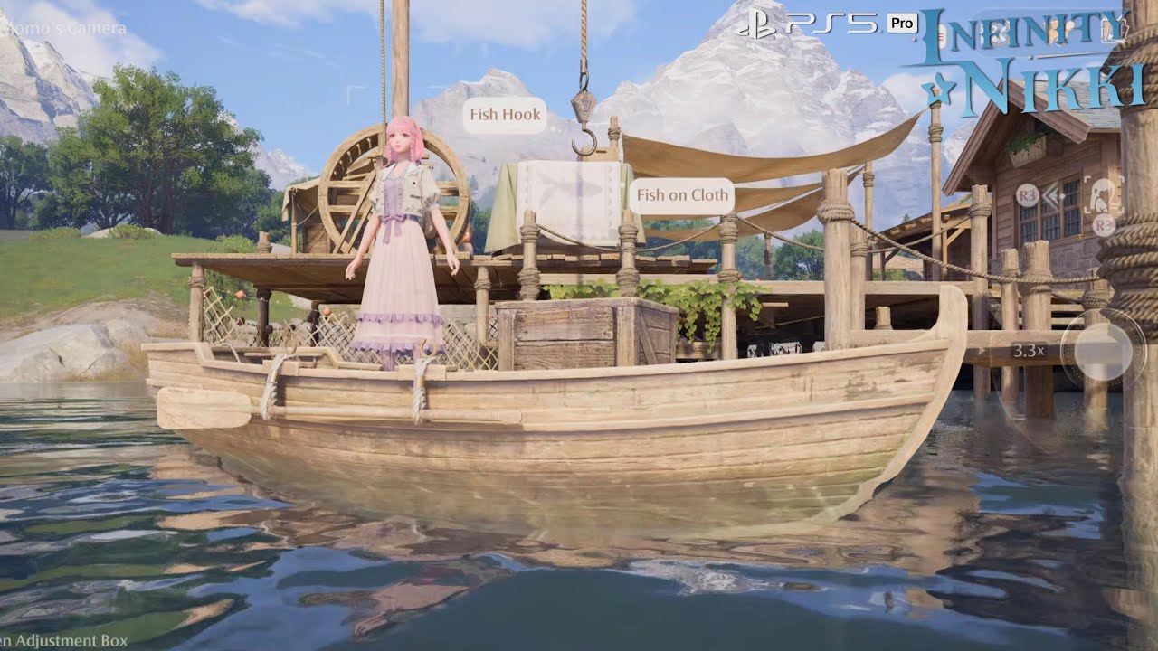 Infinity Nikki: Random Quest Forced Perspective Catching a Big Fish ...