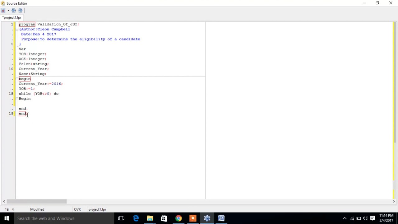 Problem Solving & Programming Tutorial 4 - YouTube