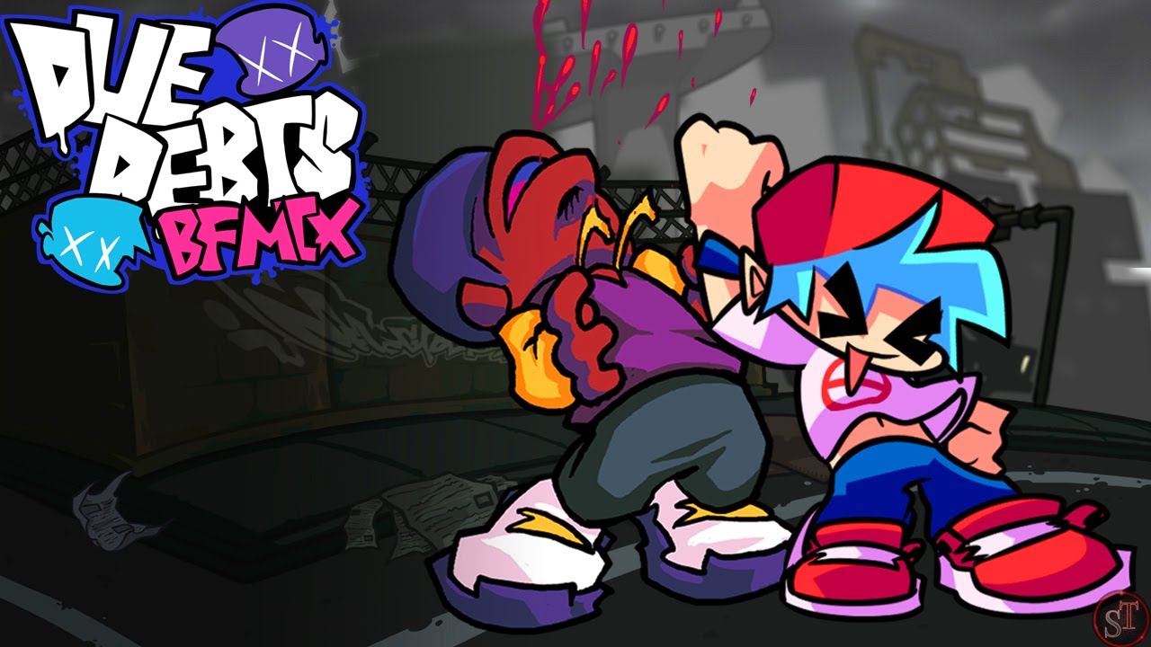 Friday Night Funkin' 2HOT BF MIX & BLAZIN | Due Debts (FNF Mod) I ST ...