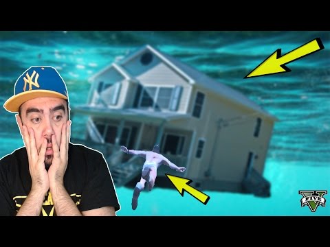 GIZLI SU ALTINDA EV BULDUK - GTA 5 GIZEMLERI