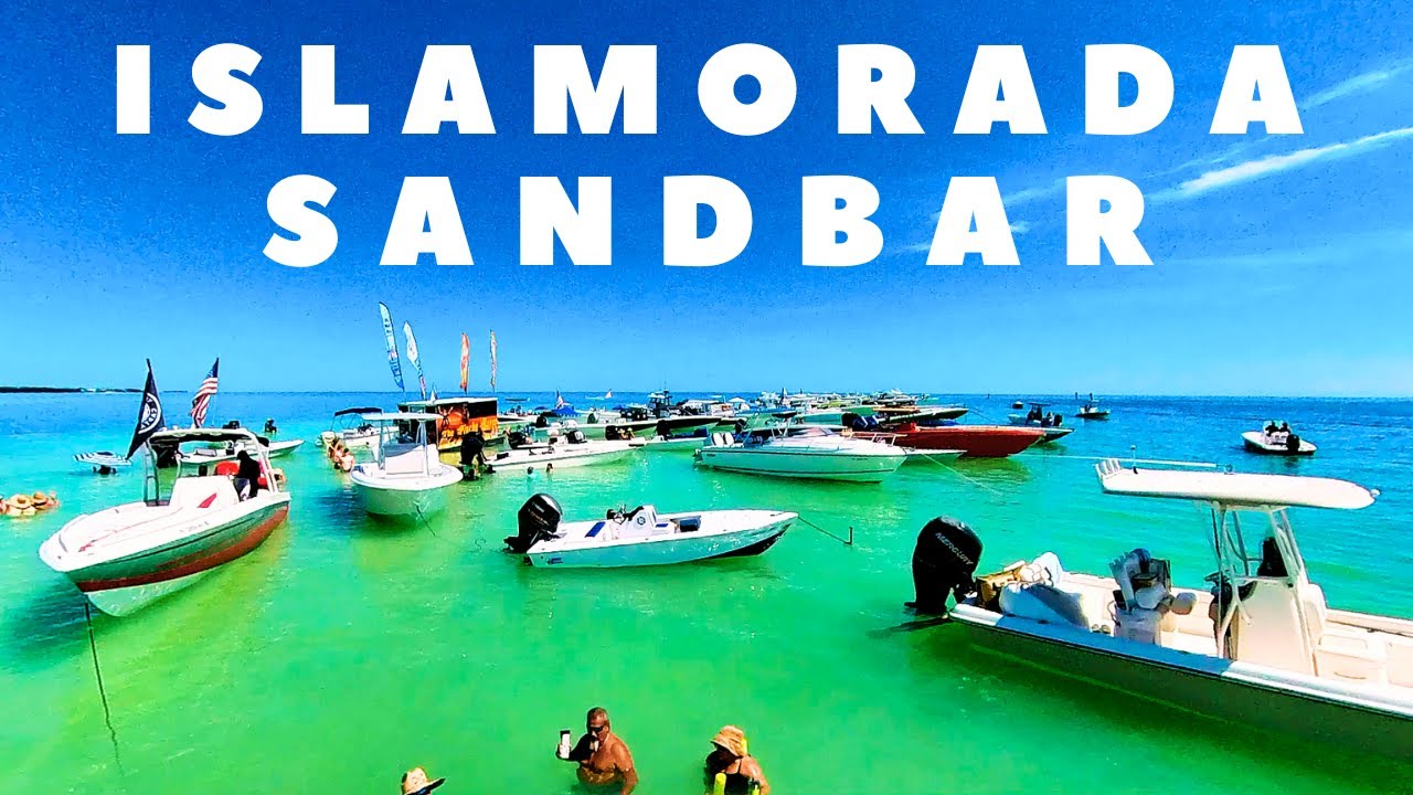 Florida Keys Boating Adventure To Islamorada Sandbar - YouTube
