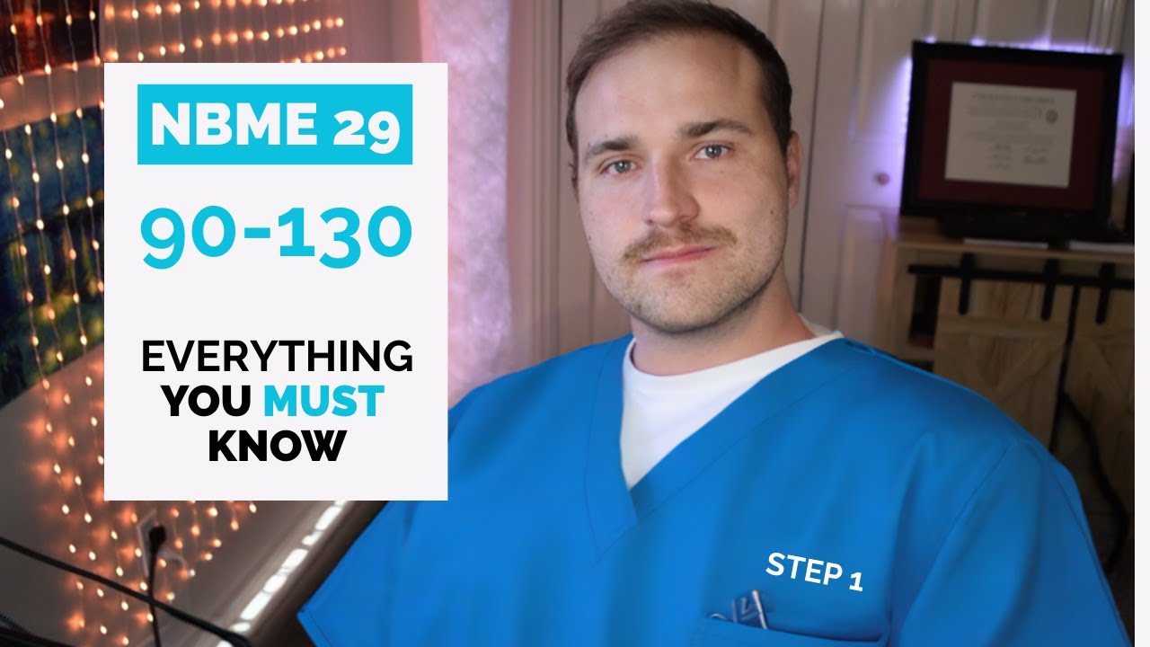 Step 1 NBME 29 Questions 90-110: Complete Walkthrough & Explanations - YouTube