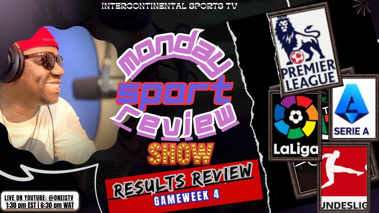 Monday Sports Review Show | Sports Paper Talk | GAME WEEK 4 - YouTube