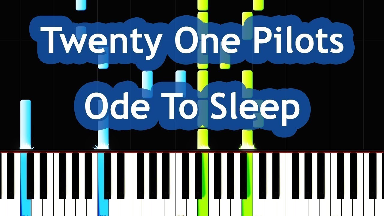 Twenty One Pilots - Ode To Sleep Piano Tutorial - YouTube