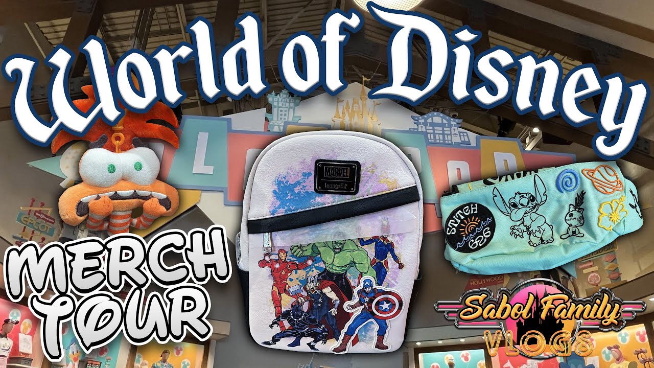 WORLD OF DISNEY NEW MERCHANDISE SHOPPING TOUR | June 2024 Disney ...