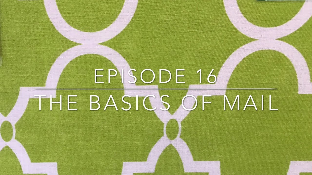The basics of Mail - YouTube