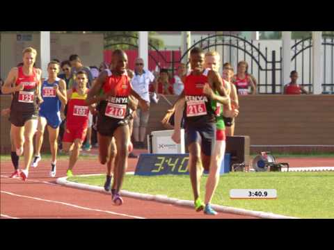 24 07 2017 ATHLETICS 1500m Final Men HIGHLIGHTS 1