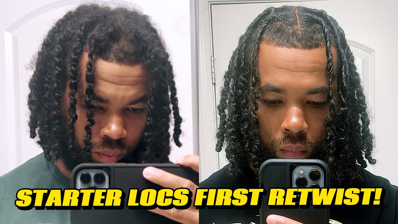 1 MONTH UPDATE ON STARTER LOCS!! | LOC JOURNEY WITH 3c HAIR - YouTube