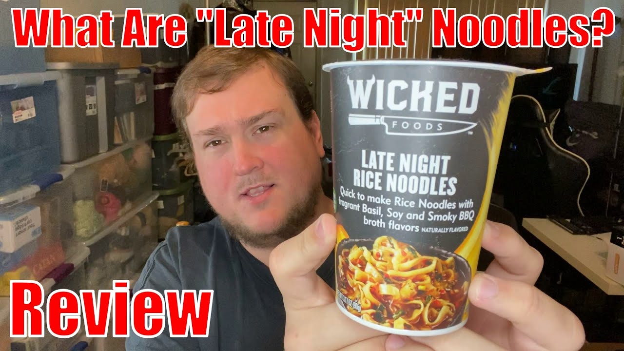 Review: Wicked Foods Late Night Rice Noodles - YouTube