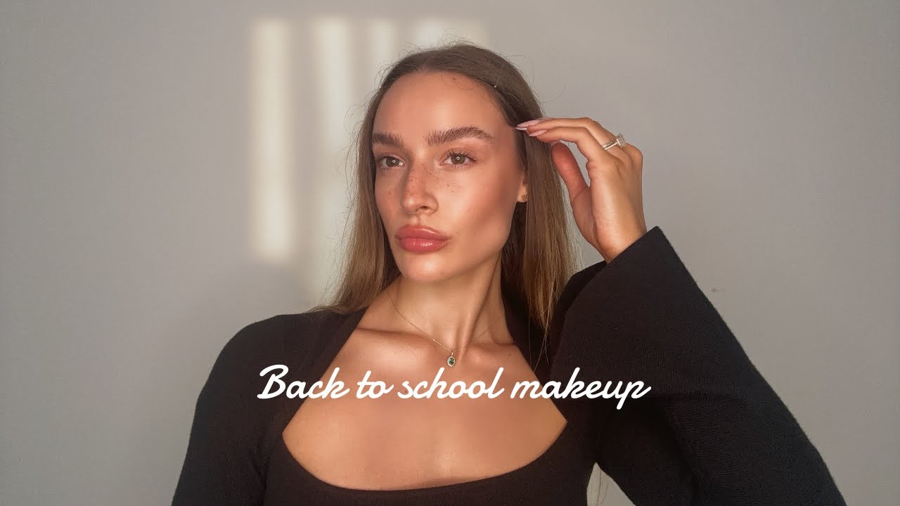Back to school makeup tutorial *EASY* - YouTube