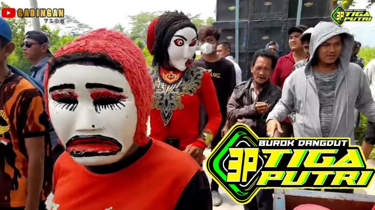 BADUT INDRAMAYU - KEDOK MENYON || SHOW CIREBON BUROK 3 PUTRI || SINGA ...