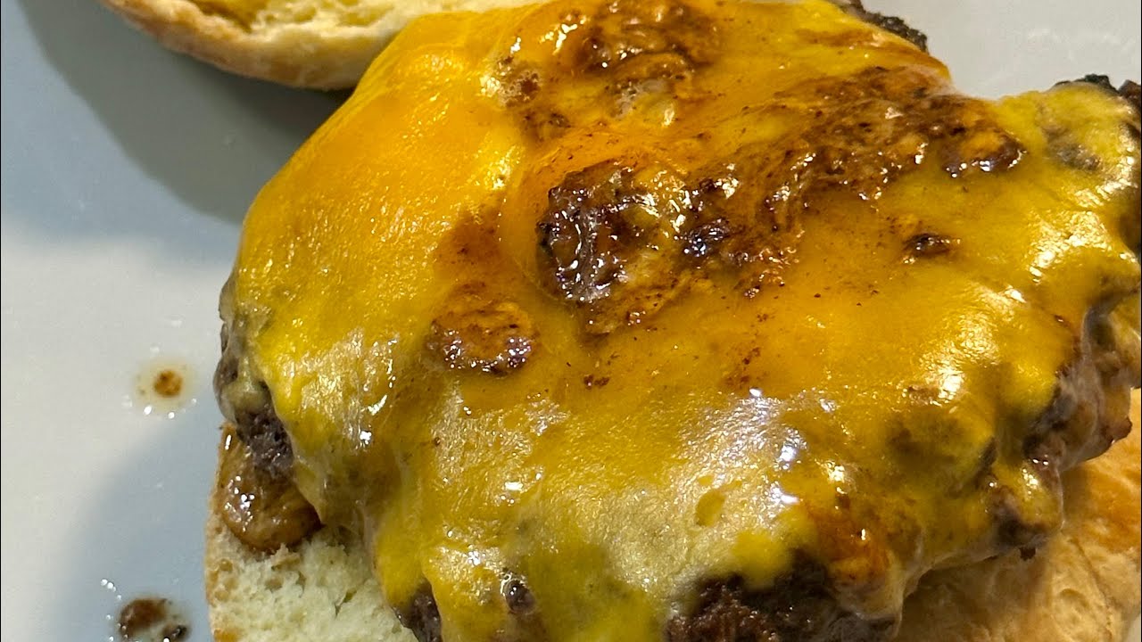 Burger made from ground beef and OFFAL (Organs) - YouTube