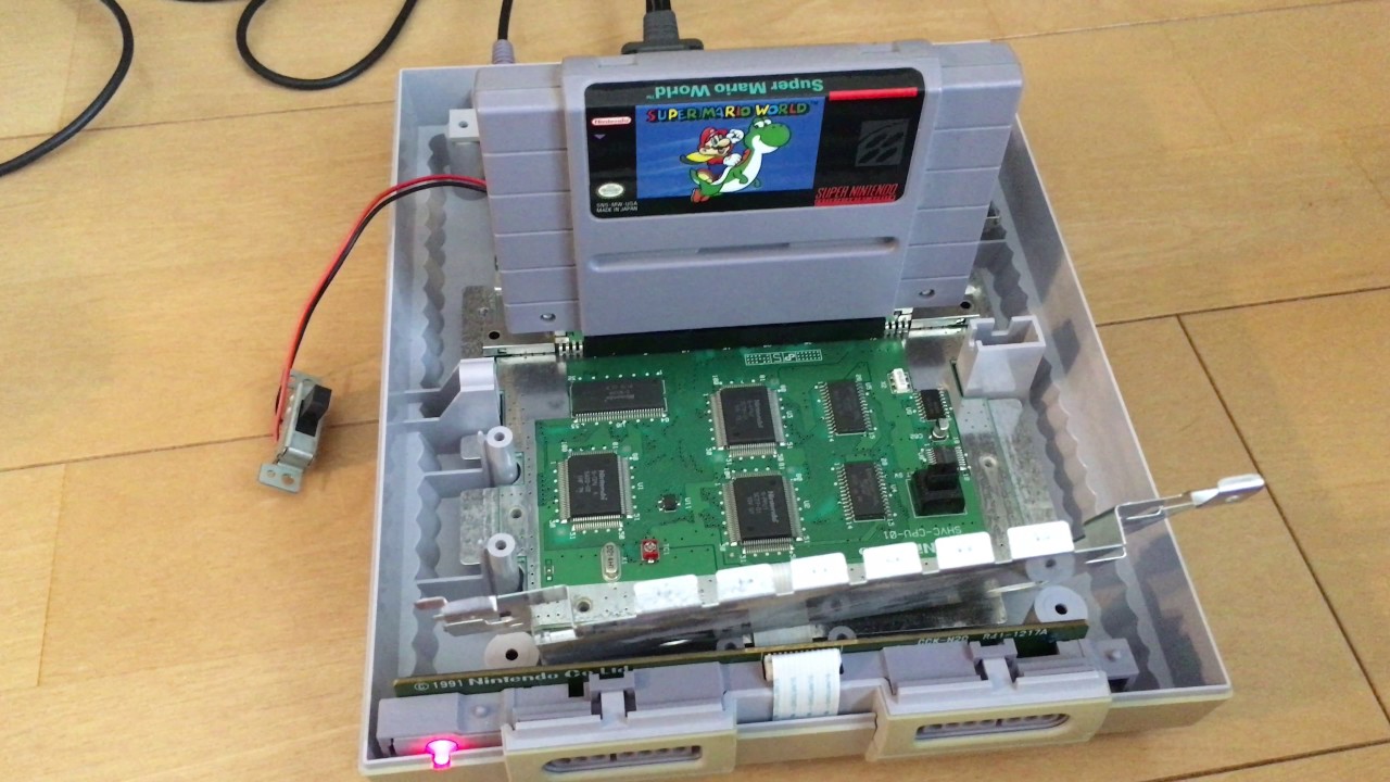 SNES Black Screen of Death - YouTube