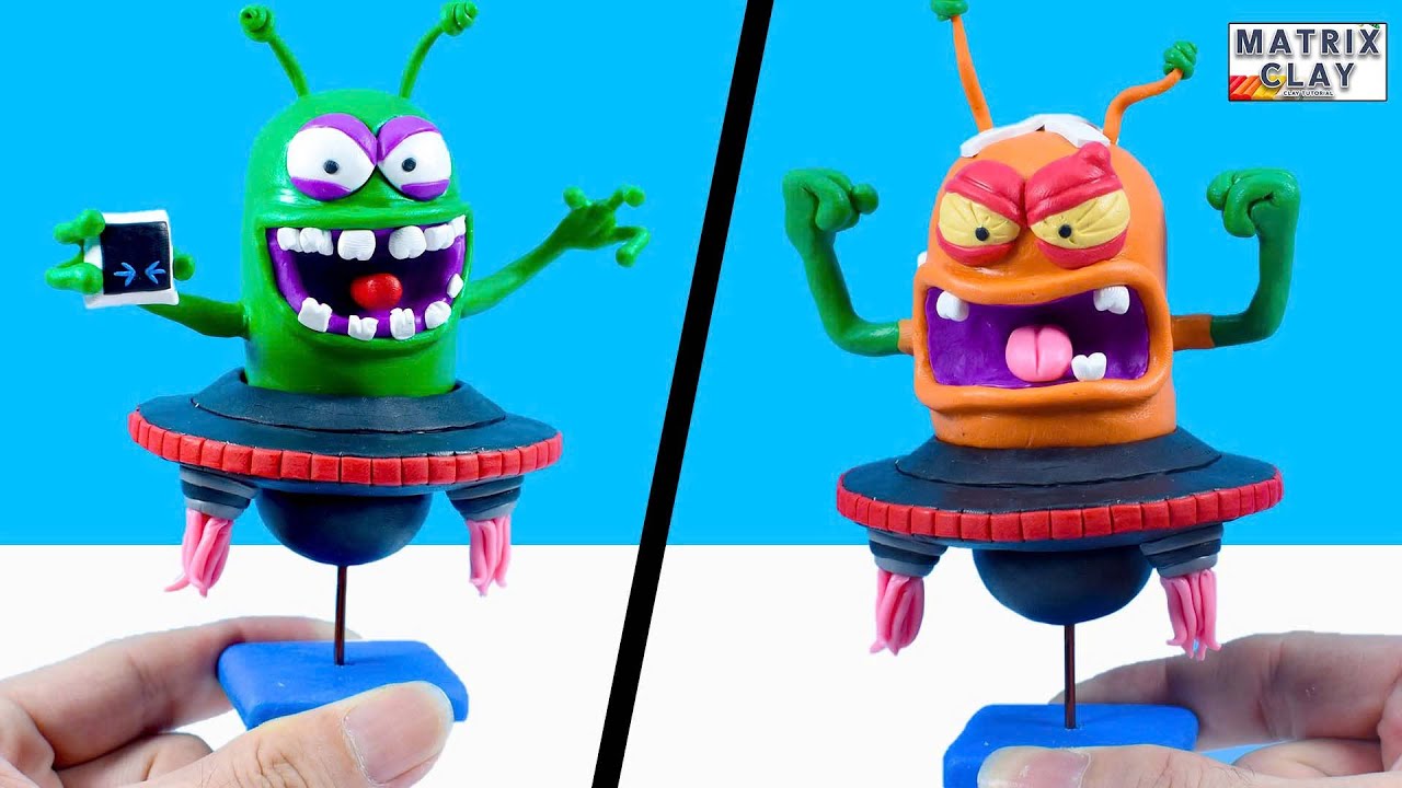 How To Make ASTRO BOT - Space Bully Nebulax With Clay | Matrix Clay ...