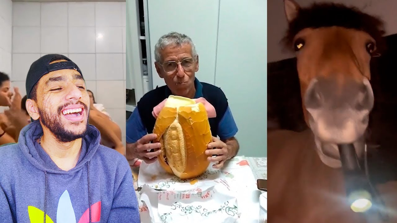GAH REAGINDO A OS MELHORES TIKTOK DE COMÉDIA! IMPOSSIVEL NÃO RIR! #177 ...