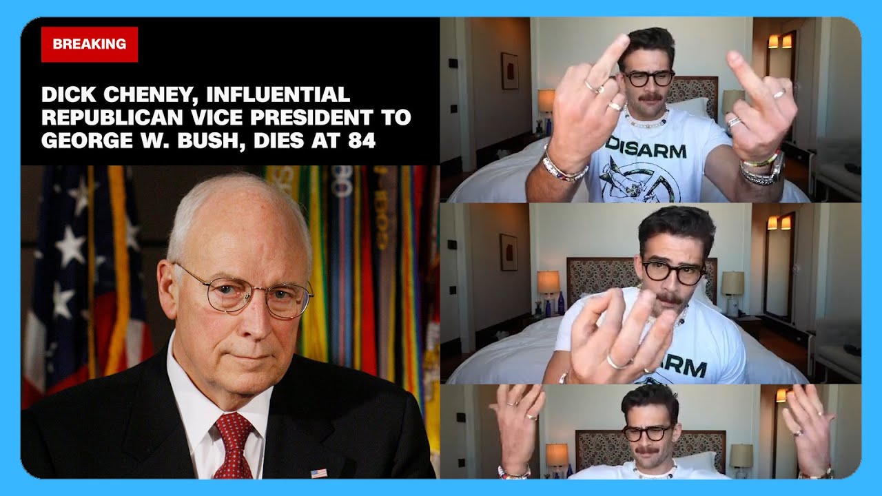 HASAN says Good Riddance!! to DICK CHENEY... (Packwatch) (RIP Bozo ...