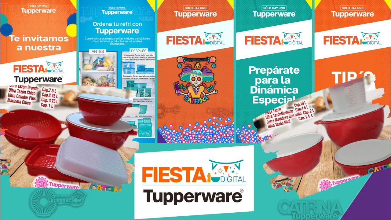 Fiesta Digital Tupperware® Tupper Tip´s 02 - YouTube