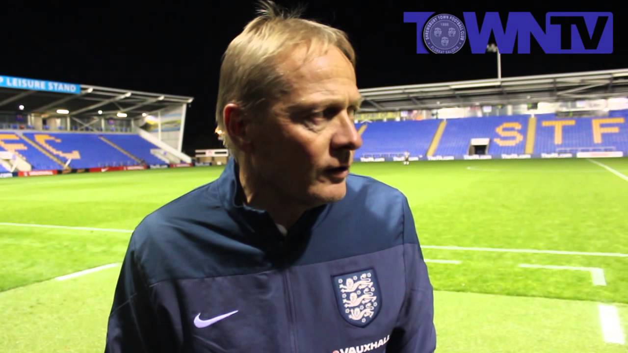 INTERVIEW | Keith Downing Post England U20s v Czech Republic U20s - YouTube