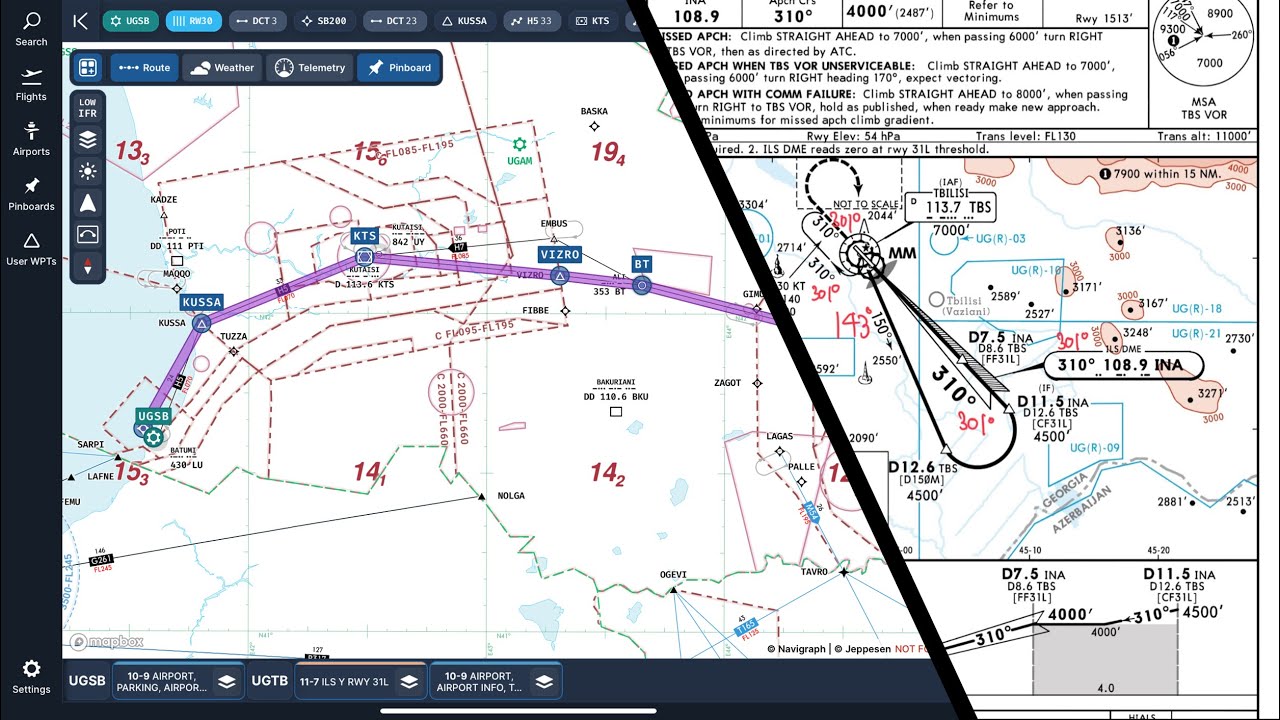 DCS F-15E UGSB/UGTB IFR Flight - YouTube