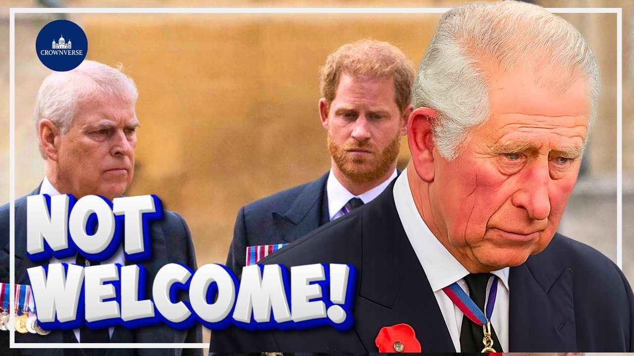 PALACE STUNNED: King Charles BANS Harry & Andrew From Cenotaph Ceremony ...
